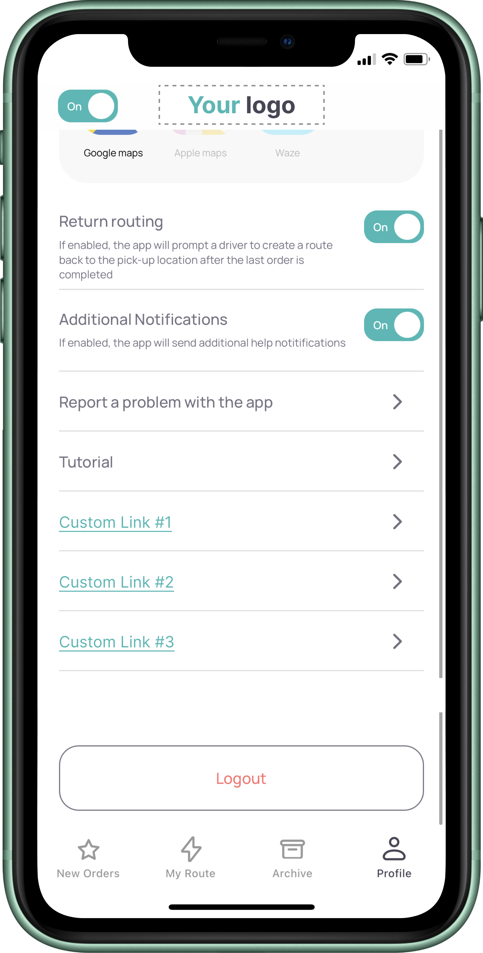 The Cartwheel White Label Driver App – Cartwheel