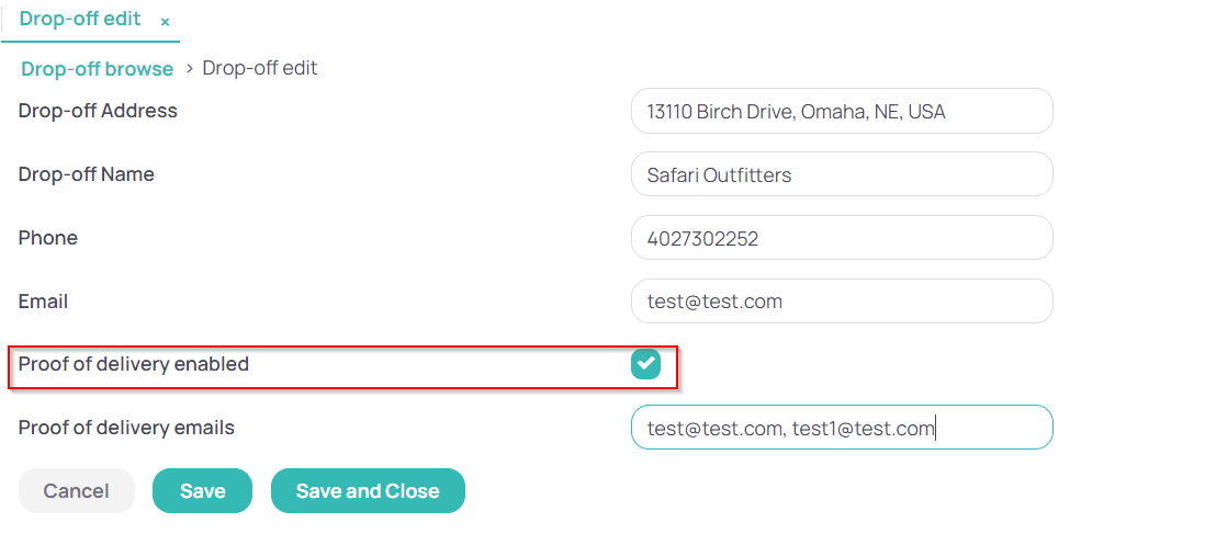 Proof of Delivery (POD) Documents – Cartwheel