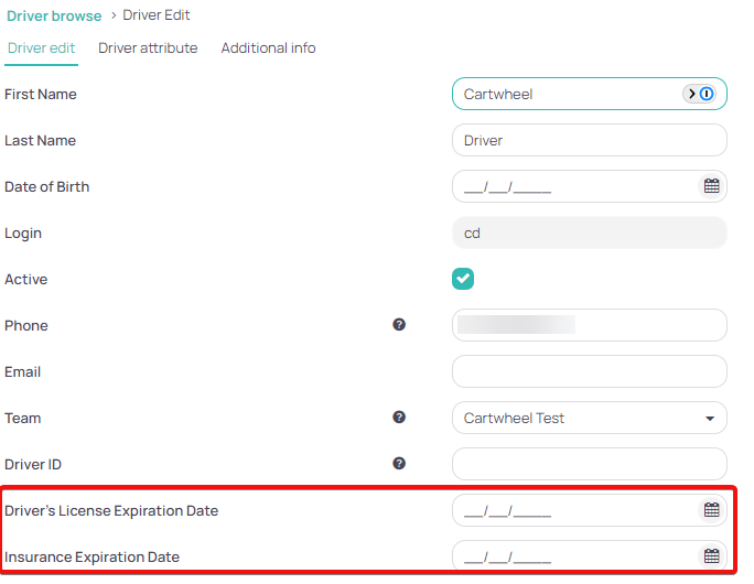 Driver's Expired Licenses or Insurance – Cartwheel