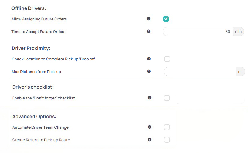 Driver Properties – Cartwheel