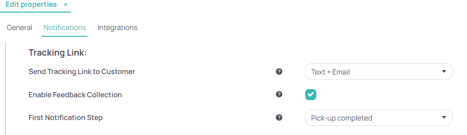Customer Notifications and Order Tracking Page – Cartwheel