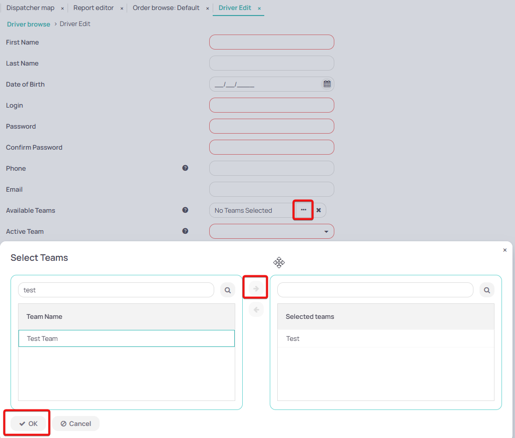 Multiple Team Assignment – Cartwheel