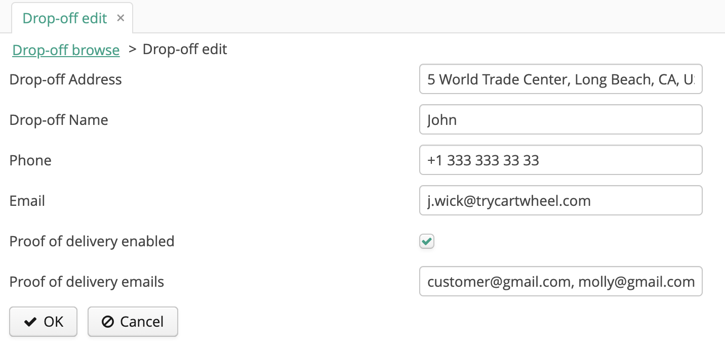 Proof of Delivery (POD) Documents – Cartwheel